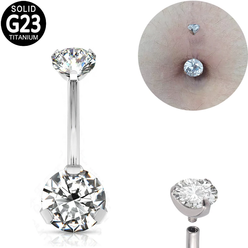 G23-Titanium-Belly-Button-Ring-Navel-Earrings-Piercing-Internally ...