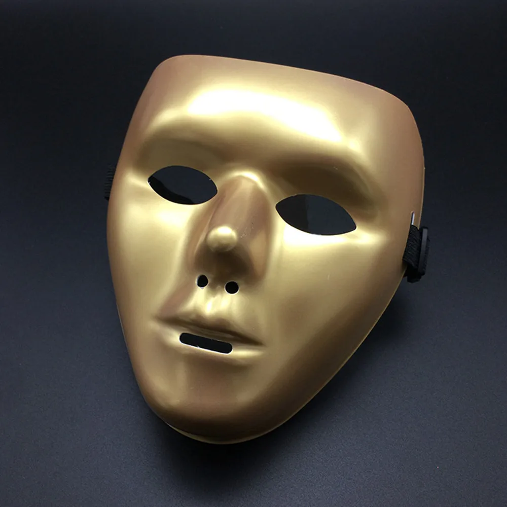 Gold-Sliver-Face-Mask-Men-Ghost-Dance-Performances-Props-Antique ...