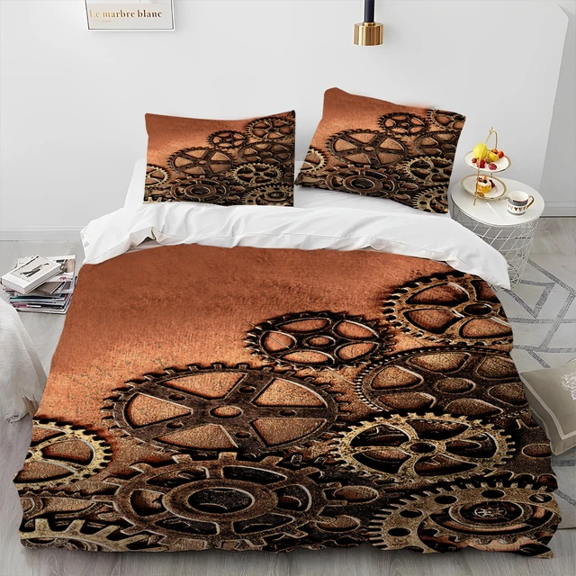 Steampunk Bedding Set
