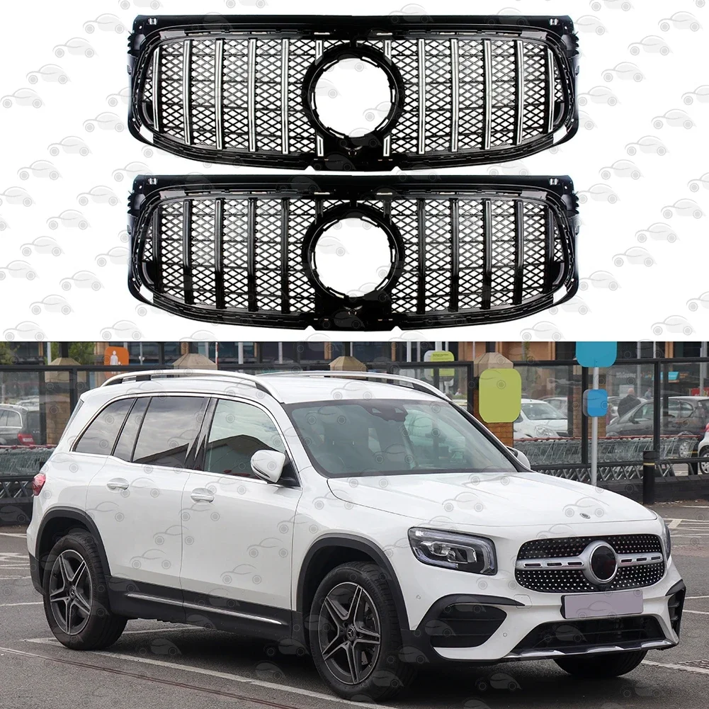 Front-Racing-Facelift-Grilles-Upper-Radiator-Grill-For-Mercedes-Benz ...