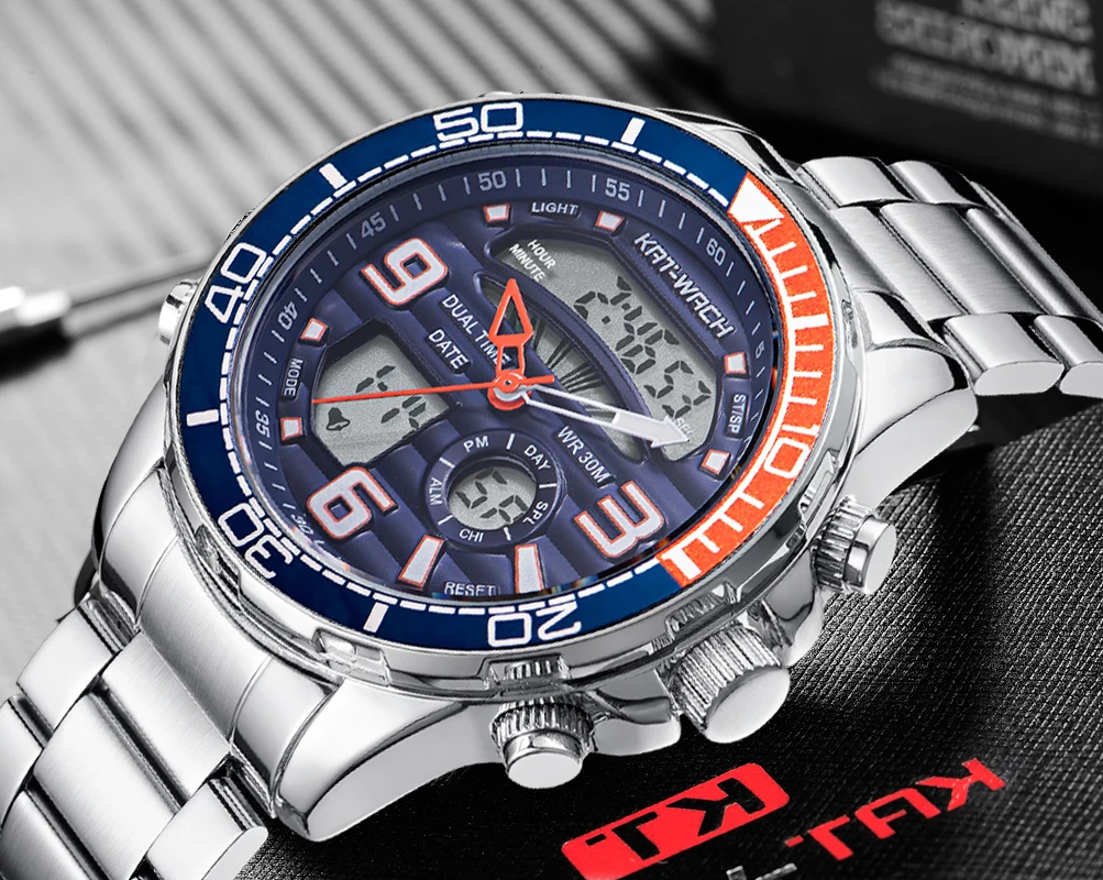 KAT-WACH watches for men quartz for wrist high quality original wrist ...