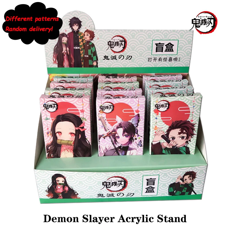 Anime Surprise Box Demon Slayer Kimetsu No Yaiba Acrylic Stand Figure ...