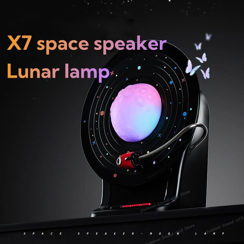 Space-Moon-Sound-Light-Portable-Bluetooth-Speaker-Stepless-Dimming ...