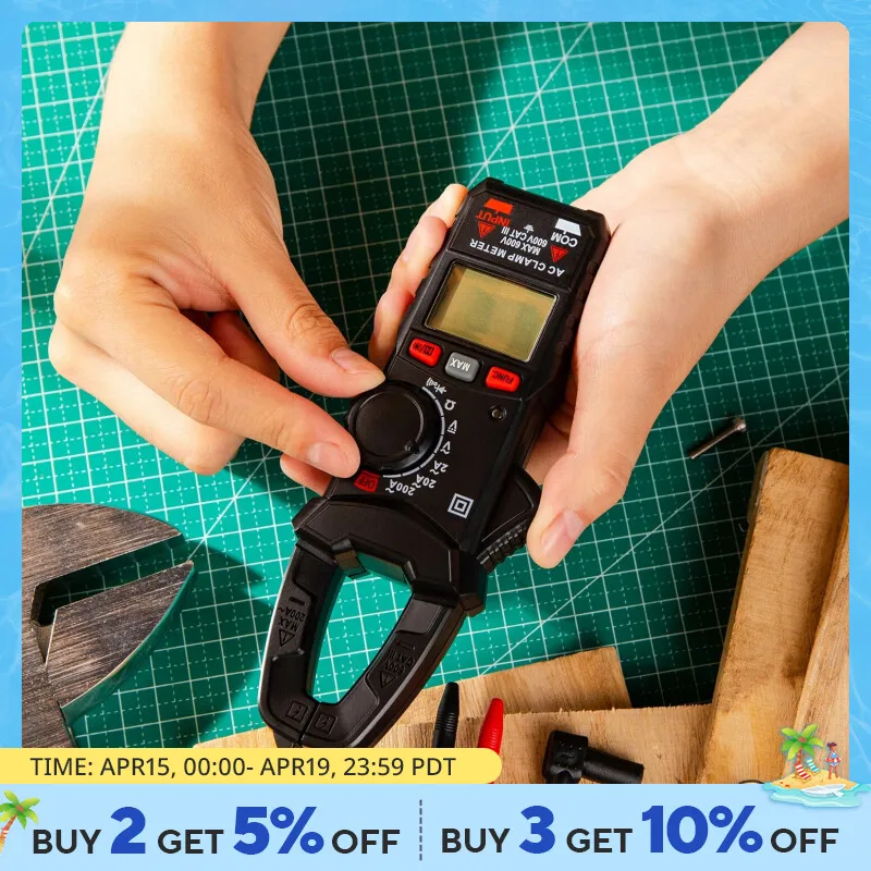 Deli-Digital-Clamp-Meter-Professional-Digital-AC-Current-Multimeter ...