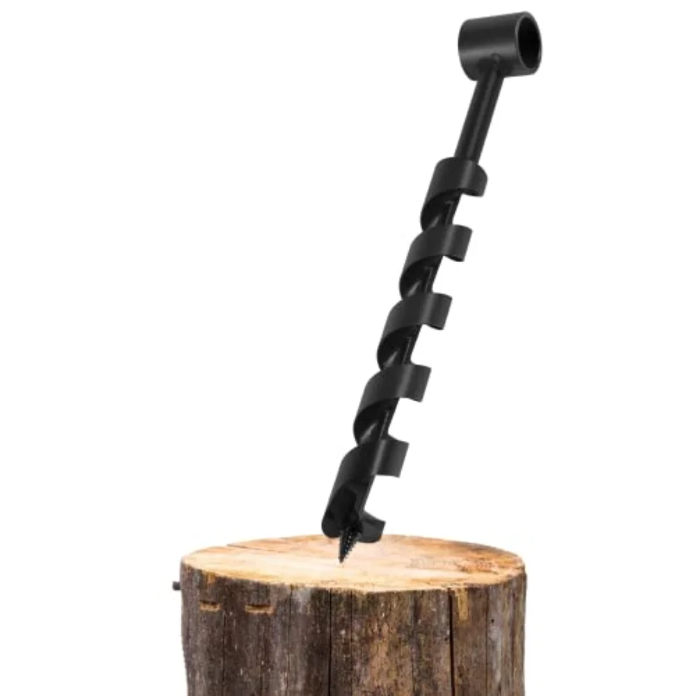 Outdoor Manual Wood Drill Bit With Handle Hole – Carbon Steel Auger For ...