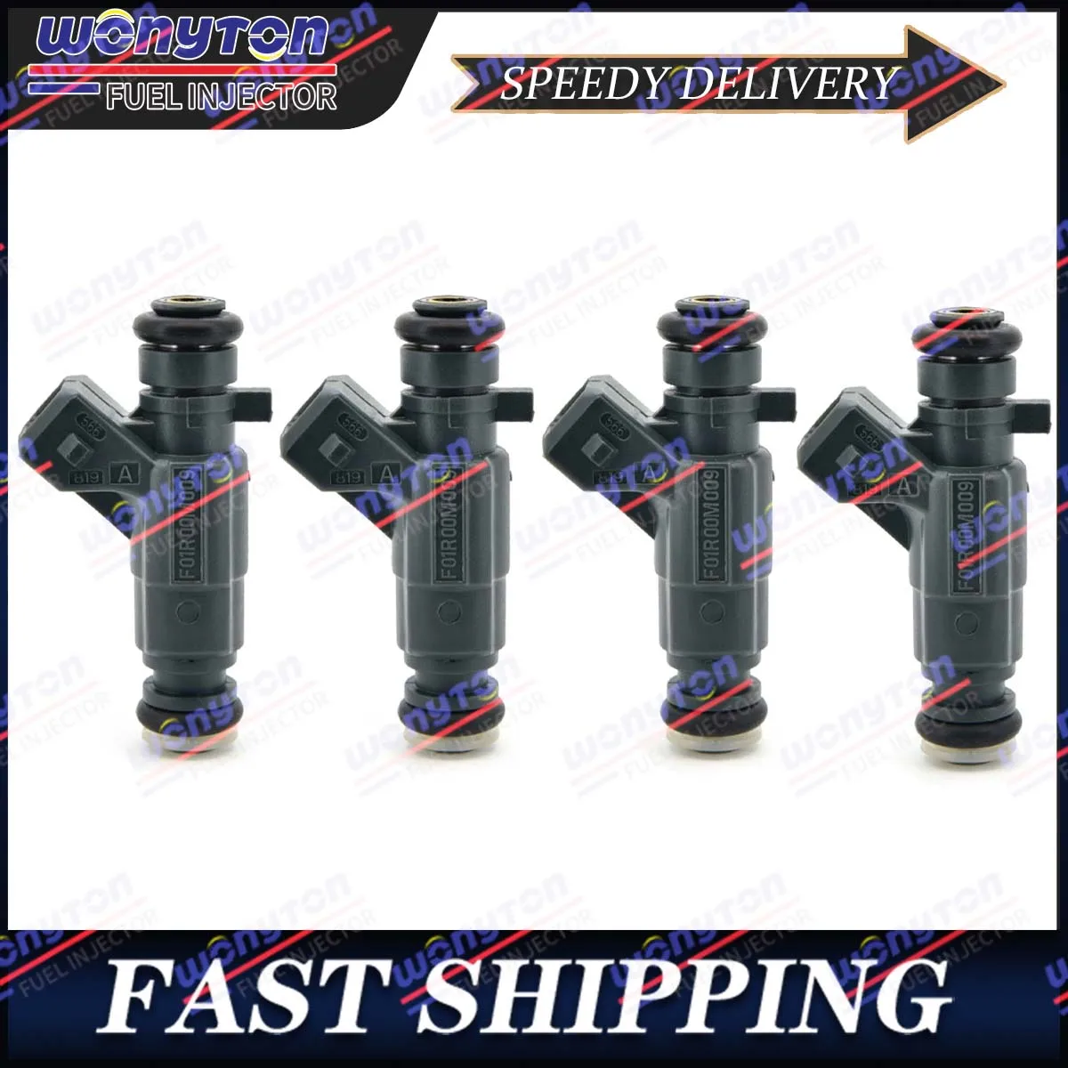 4Pcs Fuel Injectors for Mazda 6 BYD F3 L3 437 437Q Chery Suzuki Big ...