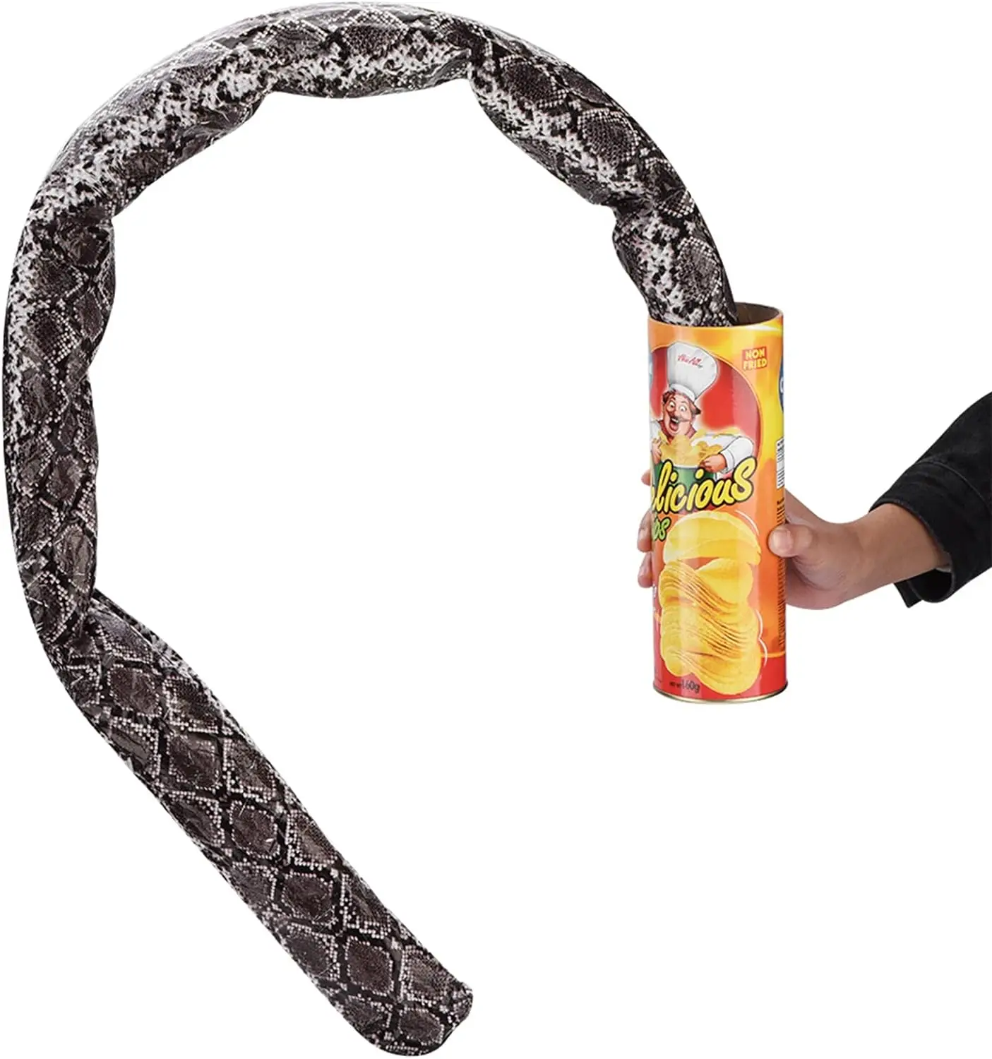 The-Potato-Chip-Snake-Can-Jump-Stage-Magic-Tricks-Spring-Snake-Toy ...