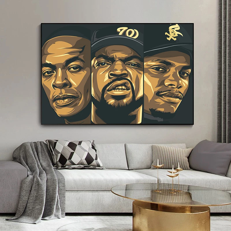 West Coast Rappers Poster