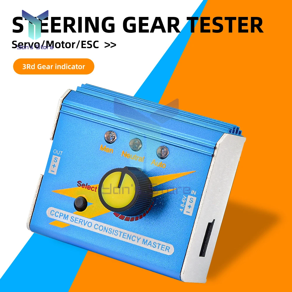 1Pcs-ESC-Servo-Tester-Simple-Metal-Steering-Gear-Tester-Model-Aircraft ...