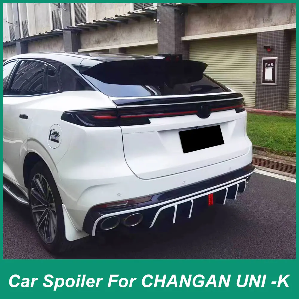 For-CHANGAN-UNI-K-Rear-Middle-Spoiler-Vane-Lip-FRP-Material-Middle ...