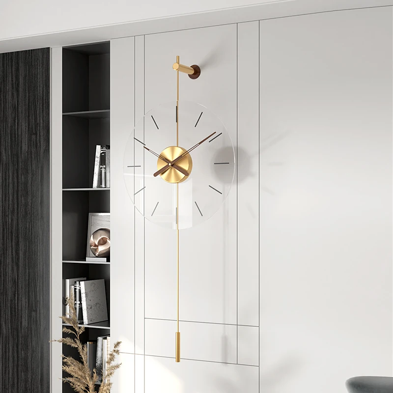 Simplicity-Originality-Wall-Clock-Modern-Design-Metal-Luxury-Wall ...