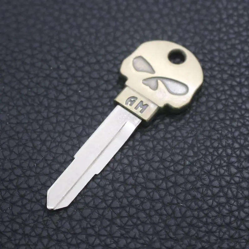 1-PCS-Skull-Motorcycle-Uncut-brass-Blade-Blank-Key-Embryo-Fit-For-Honda ...