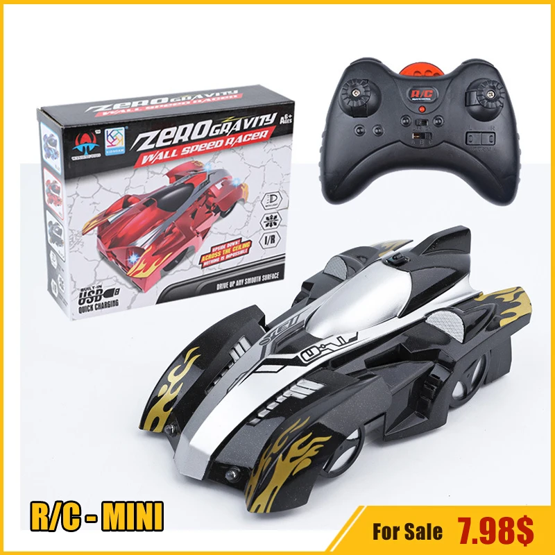 2-4G-Mini-Stunt-RC-Car-Wall-Climbing-360-Degree-Rotation-Drift-With ...