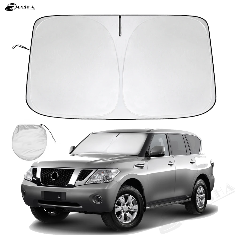 Car-Windshield-Sun-Shade-For-Nissan-Patrol-2010-2017-2018-2019-2020 ...
