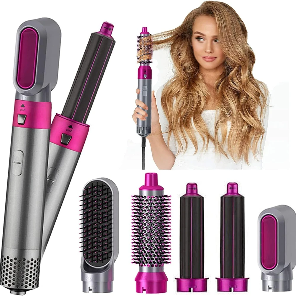 5-In-1-Hair-Straighteners-Comb-with-Curling-Iron-Removable-Hot-Air-Hair ...
