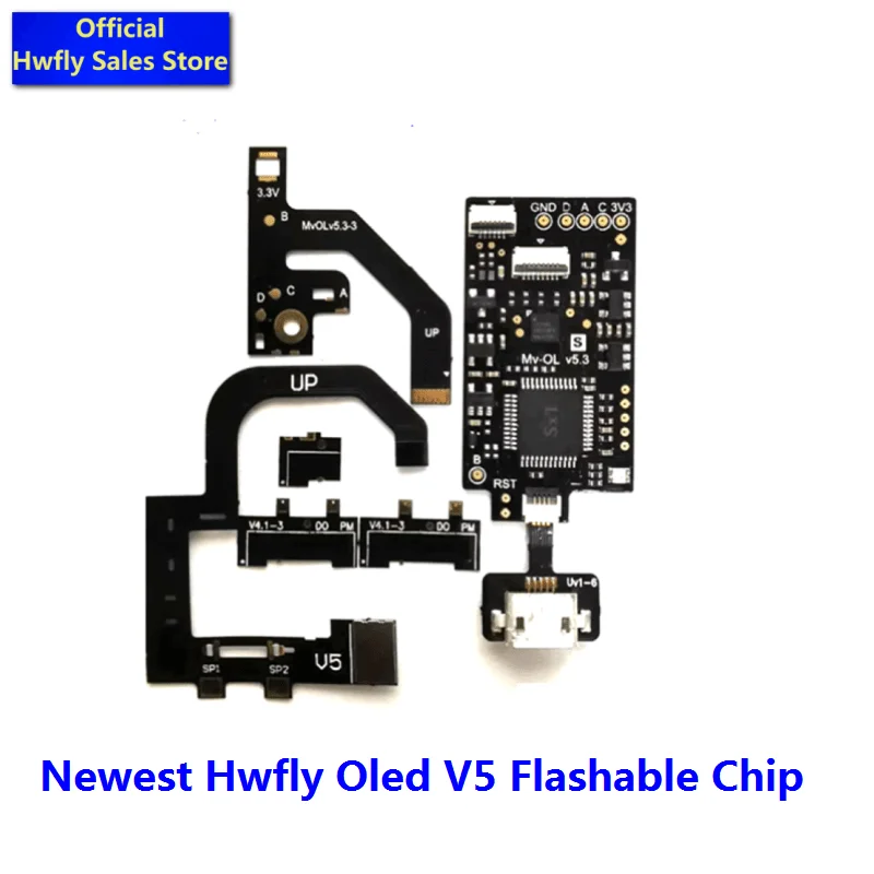 Newest Hwfly Core V5 Upgradable & Flashable Both Support V1 & V2 Erista ...