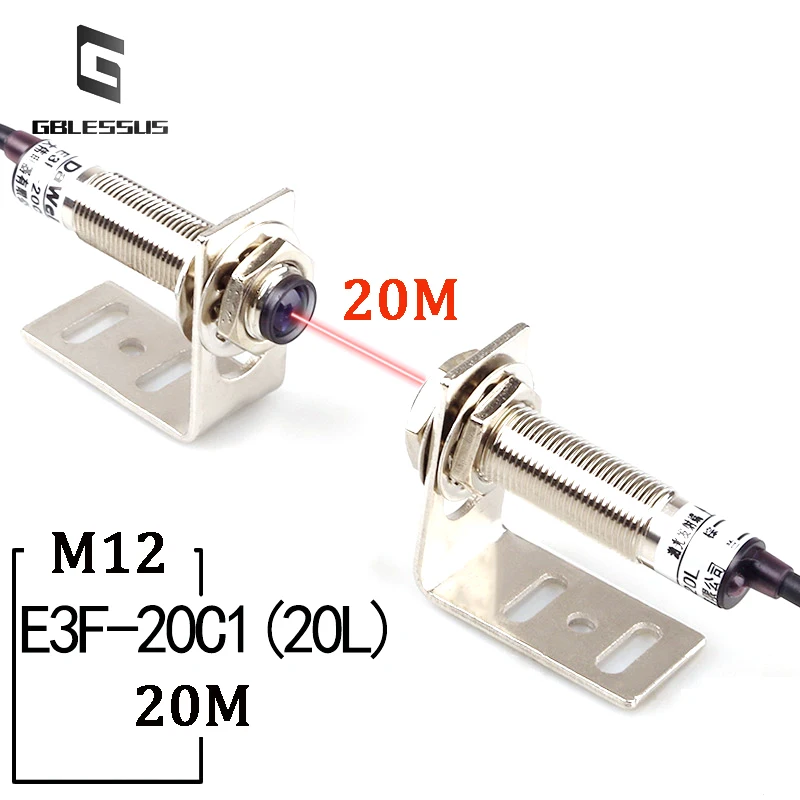 M12-Laser-Beam-Photoelectric-Induction-Switch-20m-E3F-20C-20L-Infrared ...