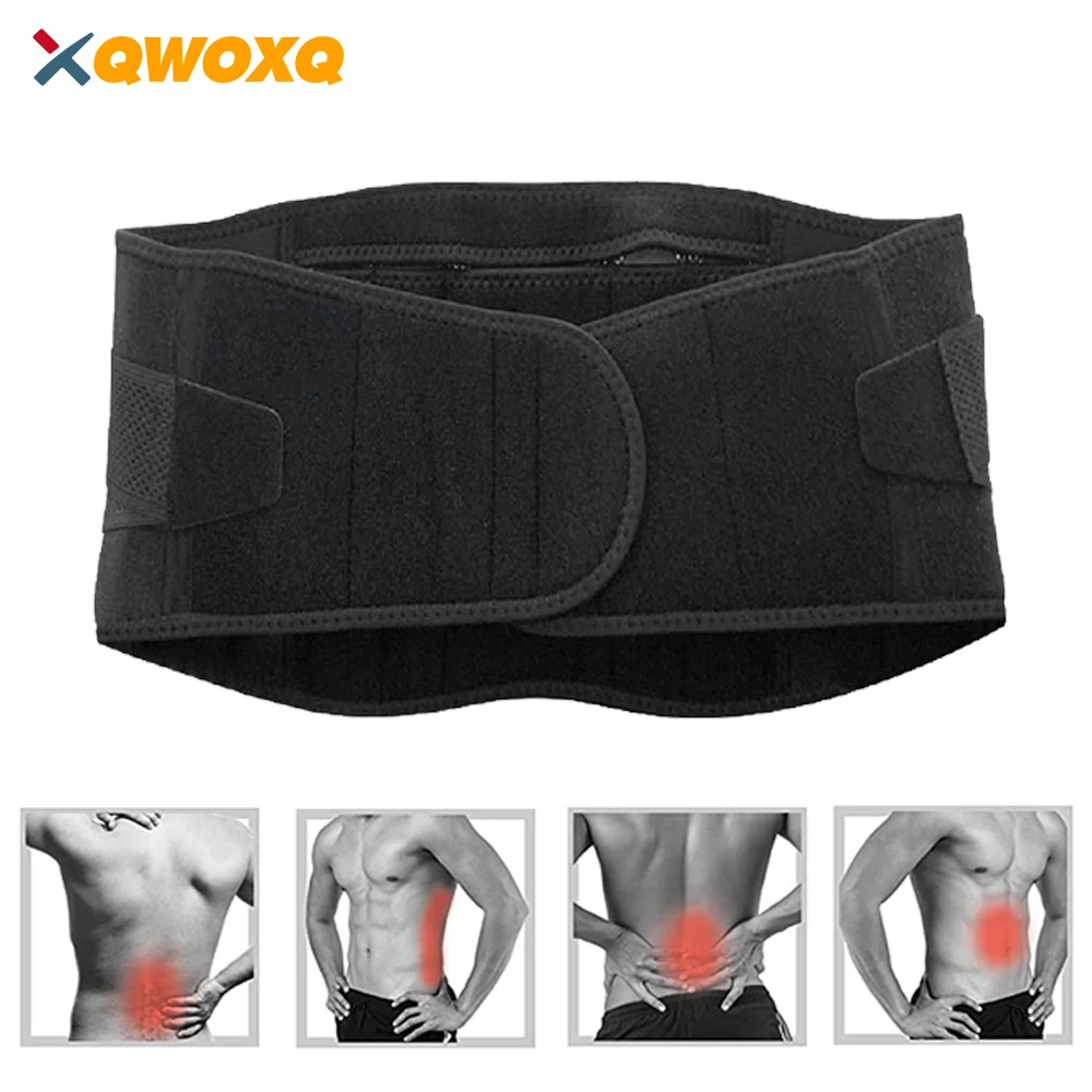 Adjustable-Removable-Waist-Lumbar-Support-Breathable-Back-Brace-Lower ...