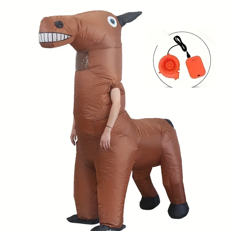 Halloween Walkable Inflatable Horse Stage Party Performance Atmosphere ...