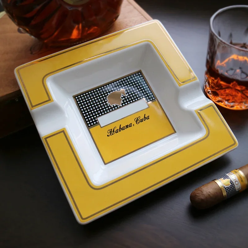 Cigar-Ashtray-Classic-Ceramic-Home-Cigar-Holder-Gadgets-Portable-Travel ...