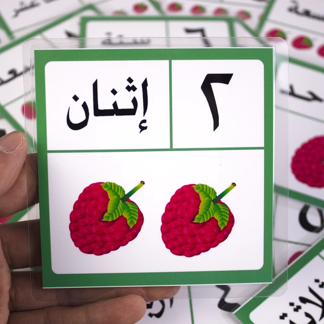 Arabic Numbers For Kids