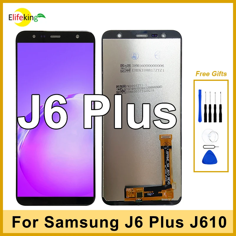 6.0'' Lcd For Samsung Galaxy J6 Plus J610 Display Sm-j610f Sm-j610g ...