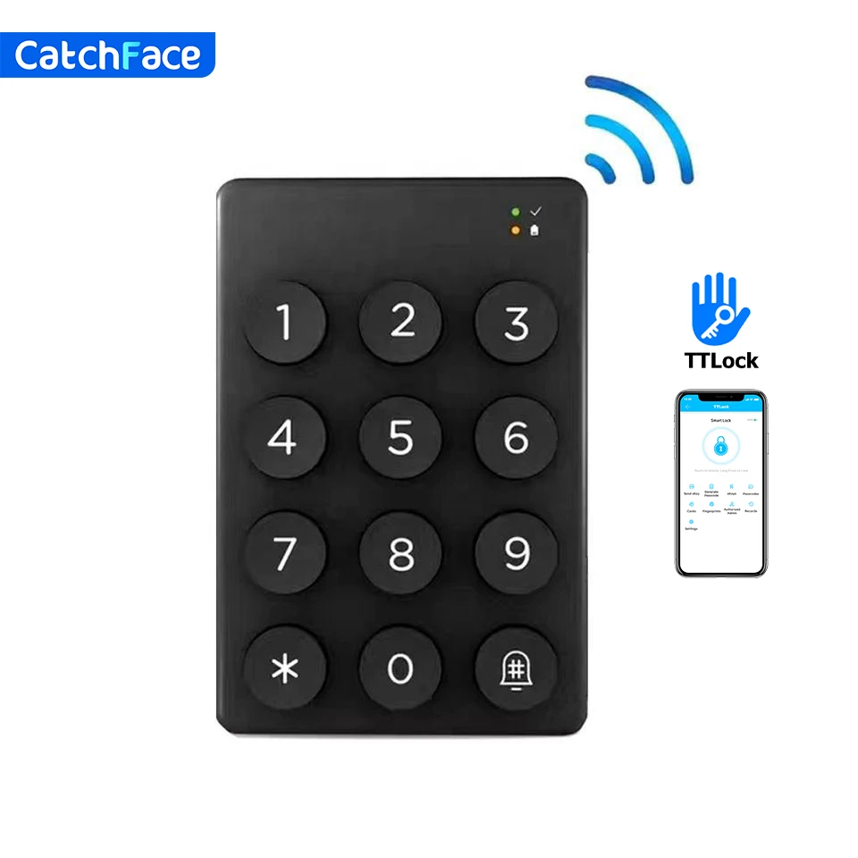 TTlock-Door-Lock-Code-Switch-Intelligent-Door-Lock-Wireless-Keyboard ...