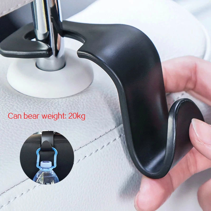 1-2-4Pack-Hooks-for-Bags-Car-Clips-Front-Seat-Headrest-Organizer-Holder ...