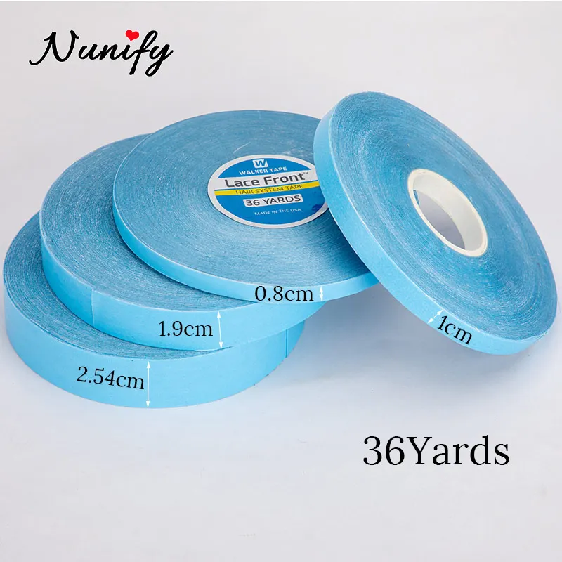1-Roll-1-9CM-36-Yards-Super-Hair-Blue-Tape-Double-Sided-Adhesive-Tape ...