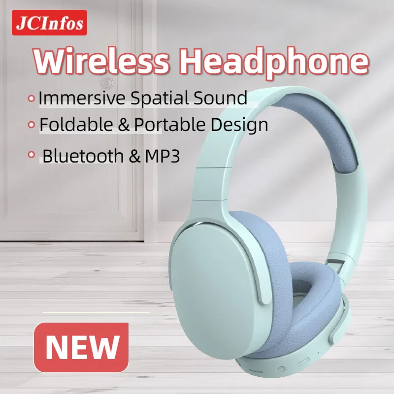 JCinfos-Wireless-Bluetooth-Headset-Earmuffs-Headphones-HIFI-Stereo ...