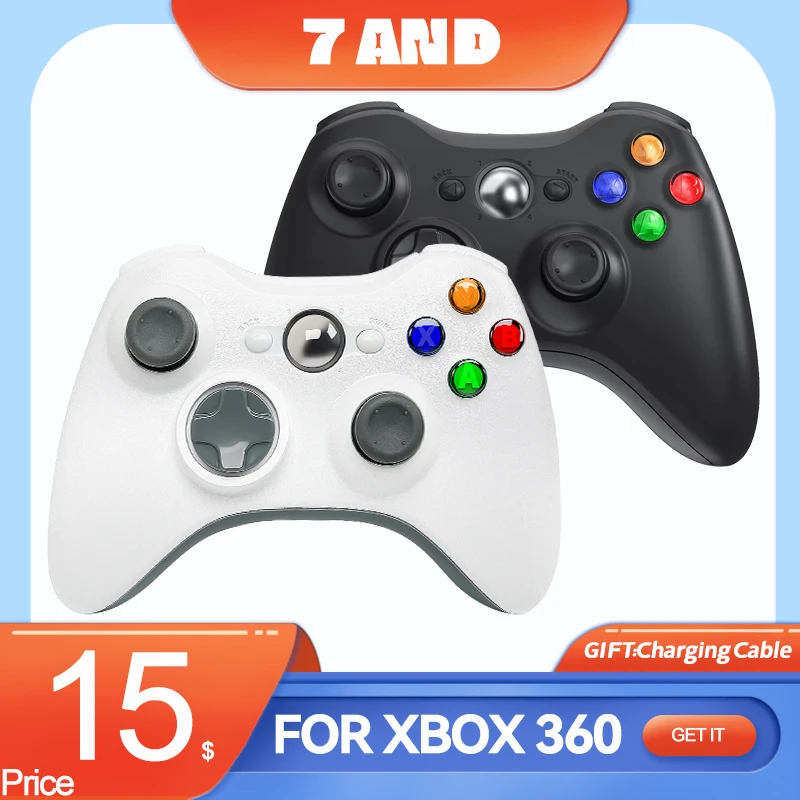 PC-Gamepad-For-Xbox-360-2-4G-Wireless-Gaming-Remote-Joystick-3D-Rocker ...