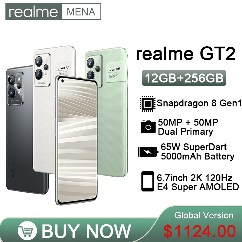 Global-Version-realme-GT-2-Pro-12-256GB-5G-Snapdragon-8-Gen-1-SONY ...