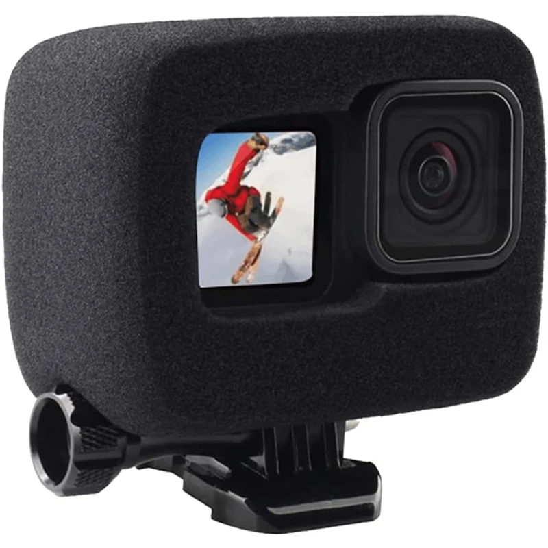 Windslayer-for-GoPro-Hero-13-12-11-10-9-Black-Windshield-Foam-Cover ...