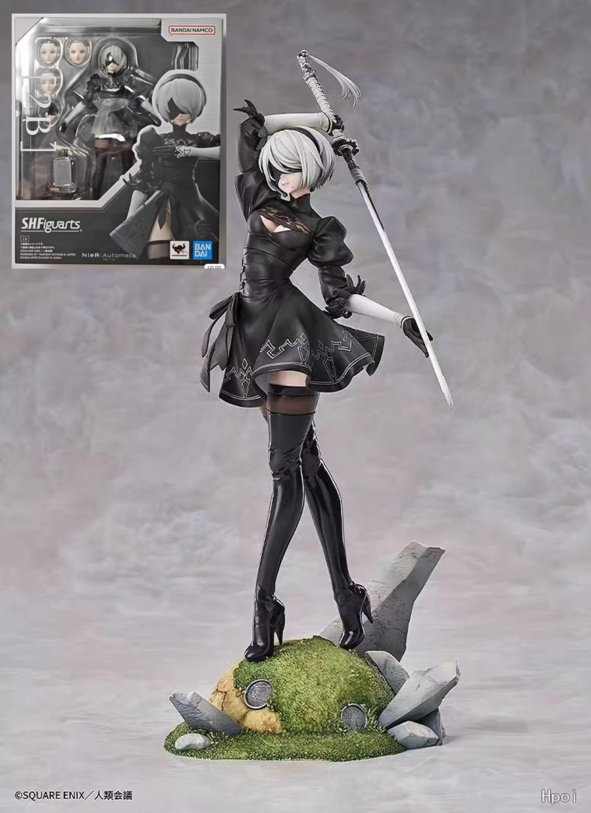 En stock, S.H. Figuarts, SHF NIER: Autommi 2B, Modelo terminado, Regalo ...