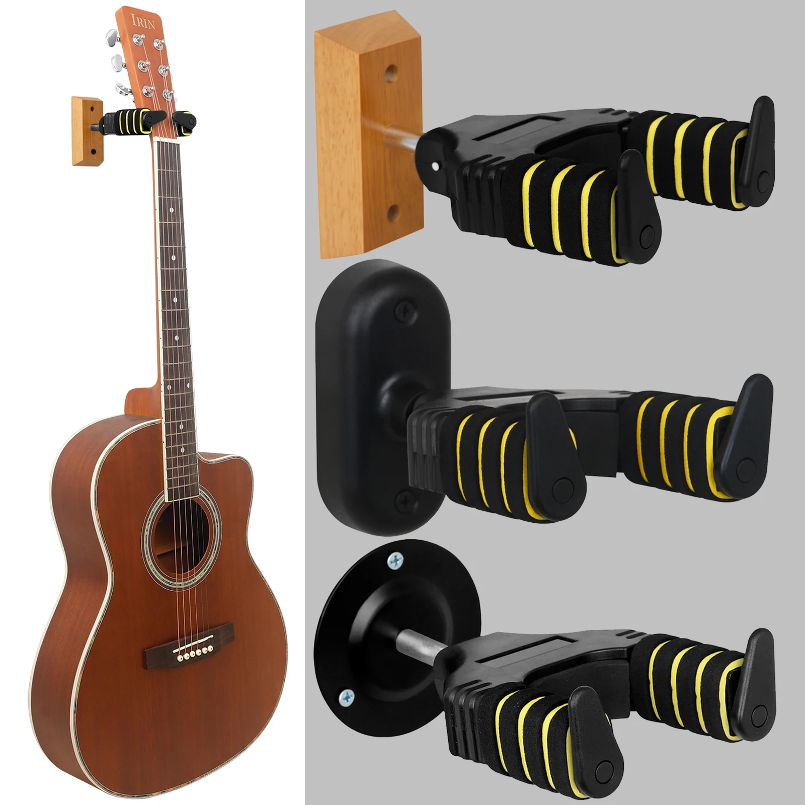 Wall-Mount-Guitar-Hanger-gancho-para-guitarras-ac-sticas-el-tricas ...