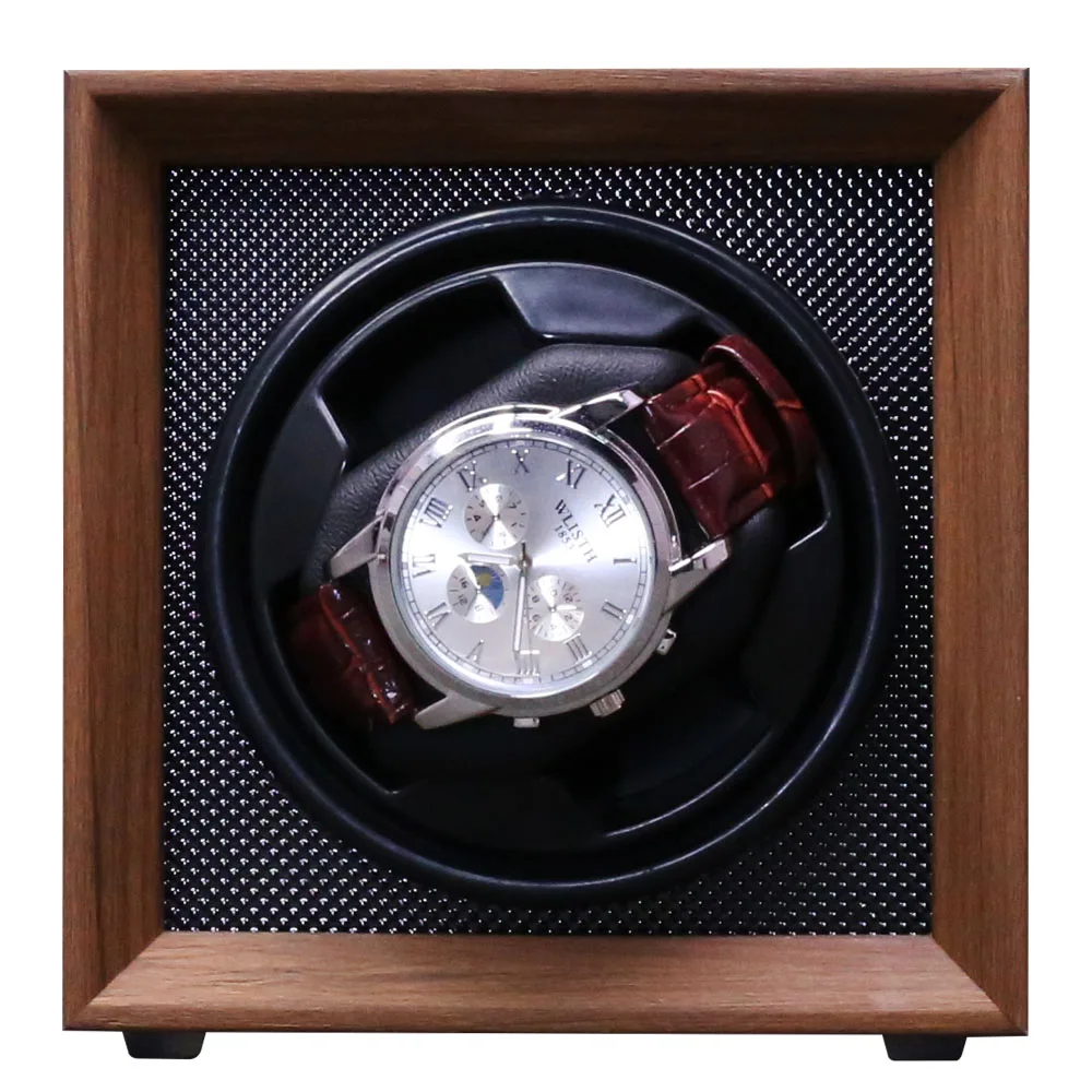 Wooden Watch Winder for Automatic Watches Single Rolex Box Watch ...