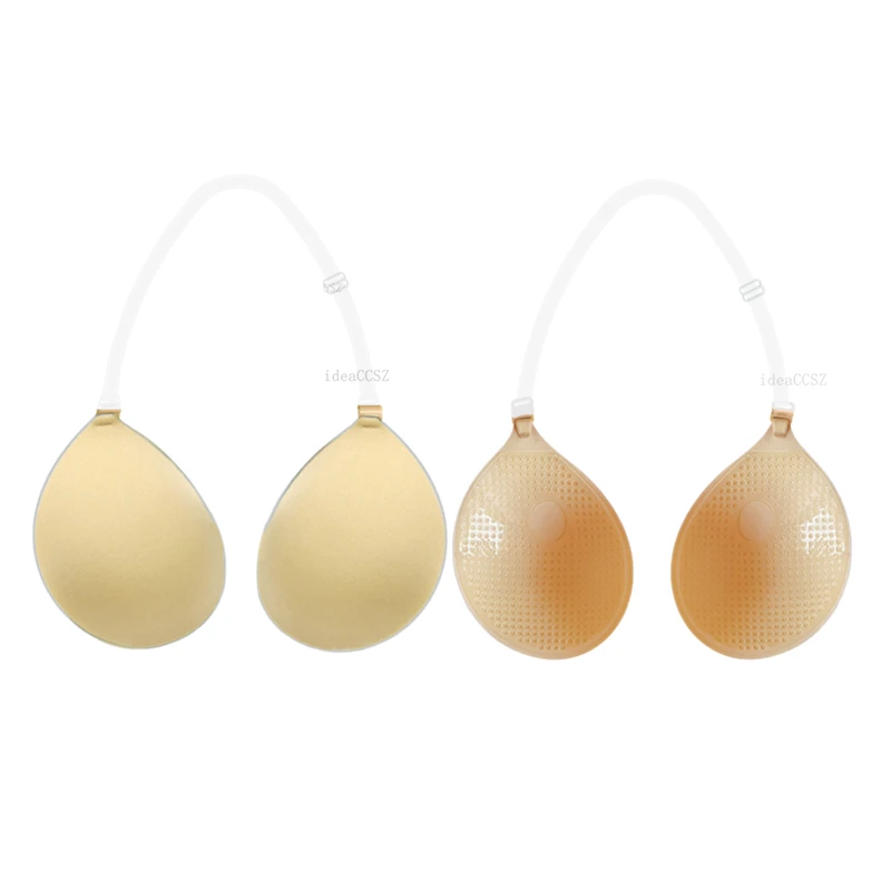 Self-Adhesive-Silicone-Invisible-Bras-PushUp-Backless-Strapless-Bra ...