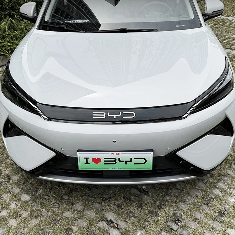 For 2022-2025 BYD ATTO 3 Yuan Plus Front Hood Black Knight Kit Car ...