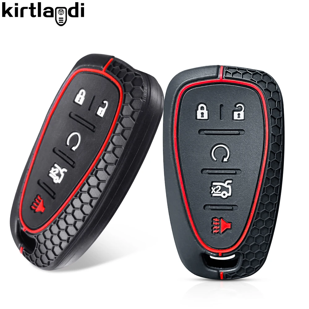Silicone Car Remote Key Cover Case For Chevrolet Cruze Volt Malibu ...