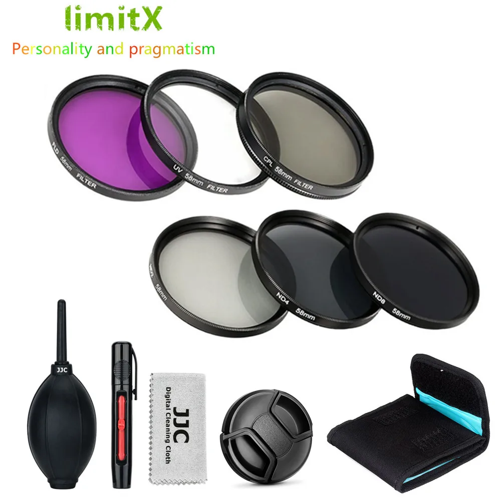 Filter Lens UV FLD CPL Polarizing ND ND2 ND4 ND8 Cleaning Kit 37MM 40 ...