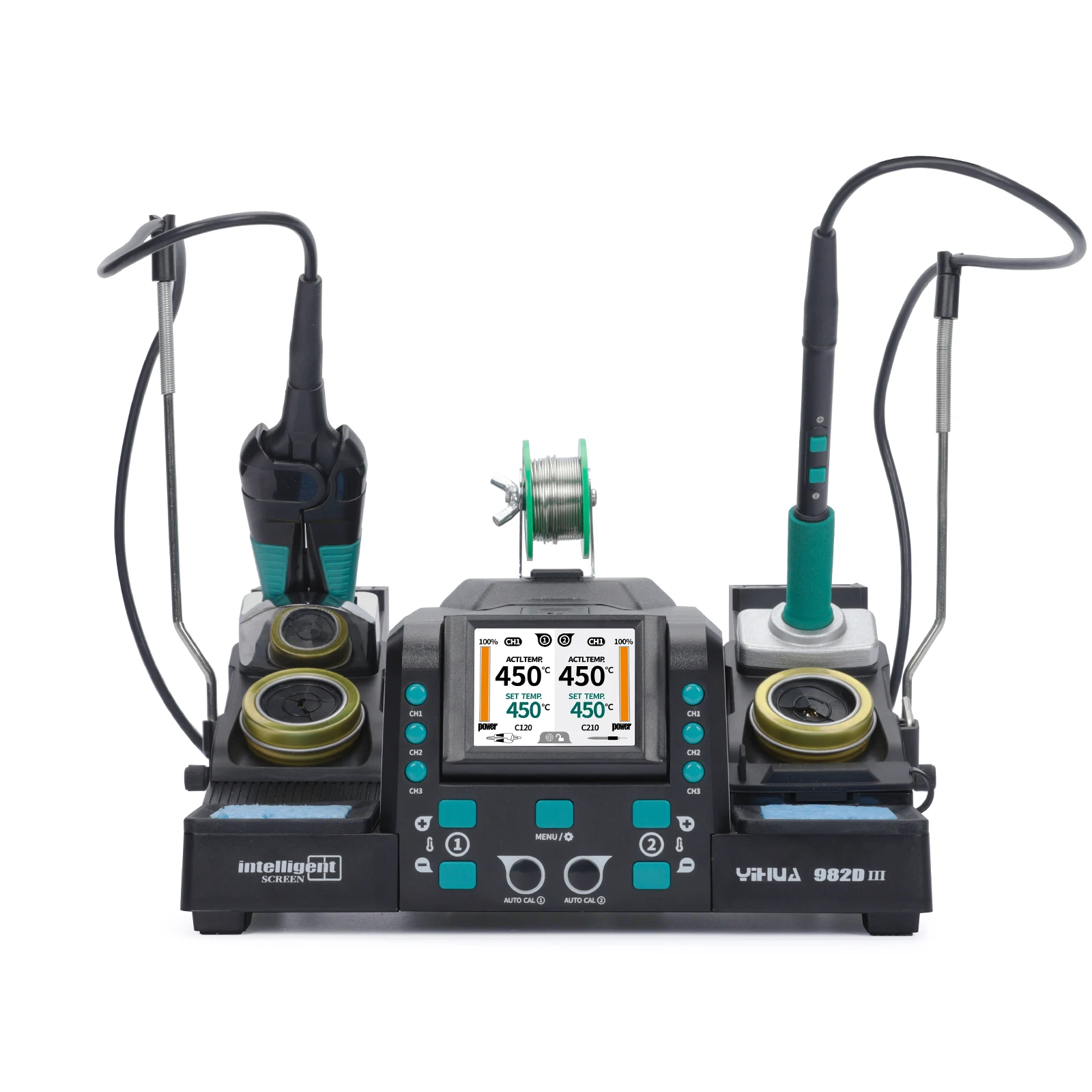 YIHUA-982D-III-Compatible-With-C210-C245-Micro-Tweezers-2-IN-1 ...