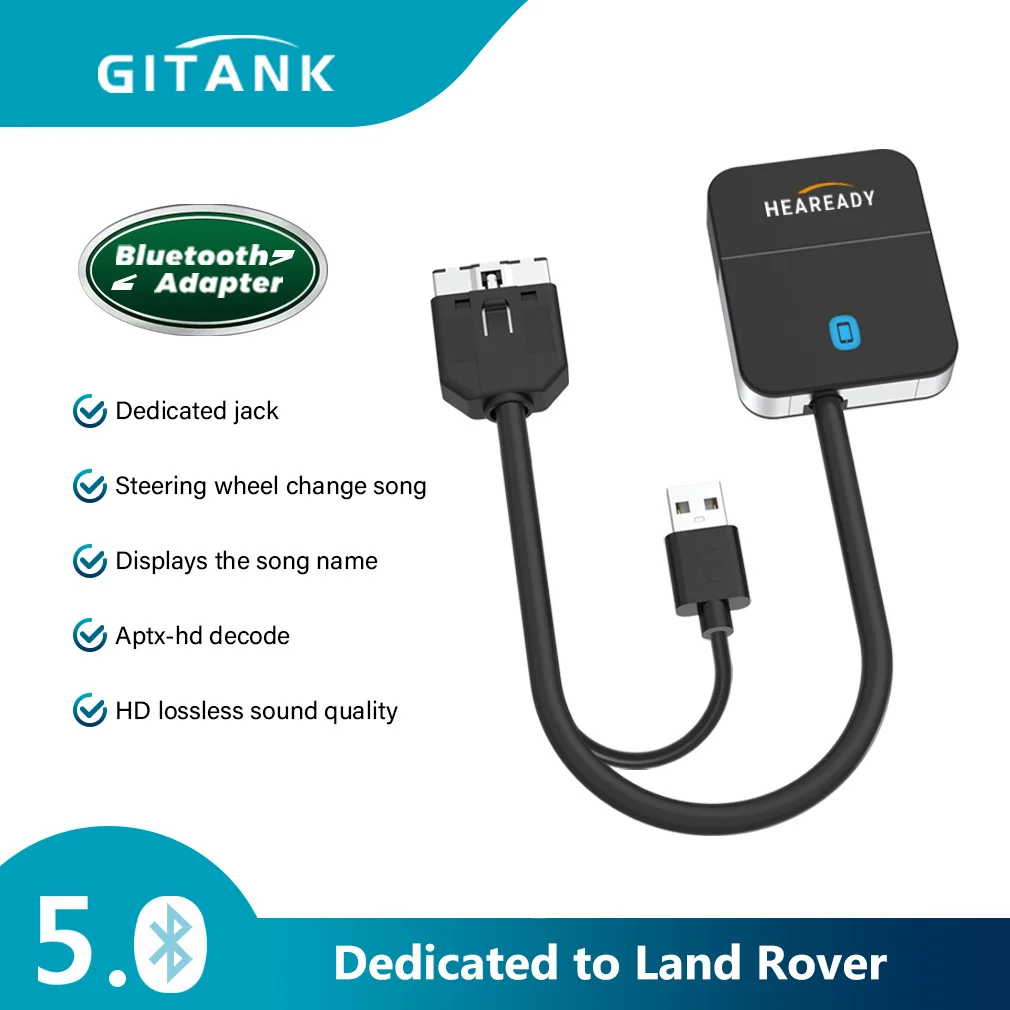 Bluetooth-5-0-Adapter-Car-Kit-for-Range-Rover-Music-Receiver-for-Land ...