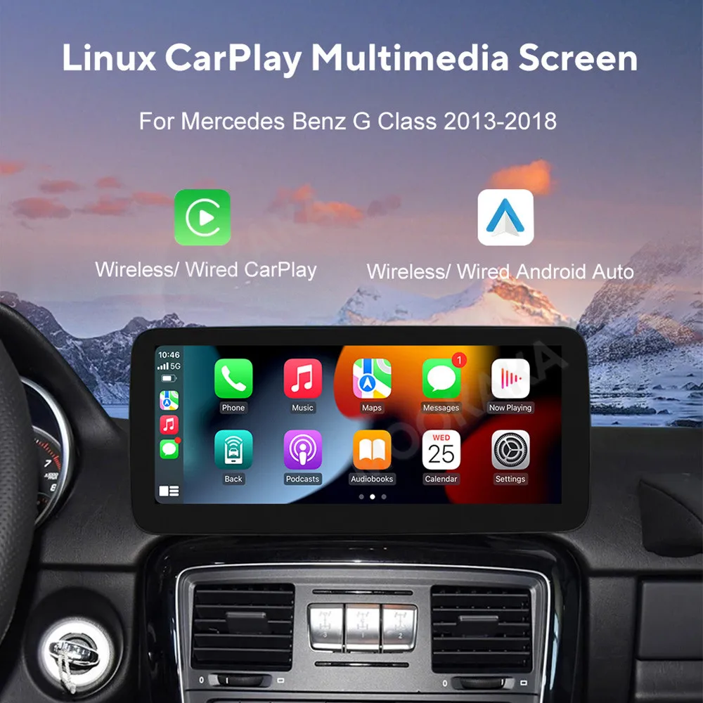 Wireless-Carplay-Android-Auto-For-Mercedes-Benz-G-Class-GT-2013-2018 ...