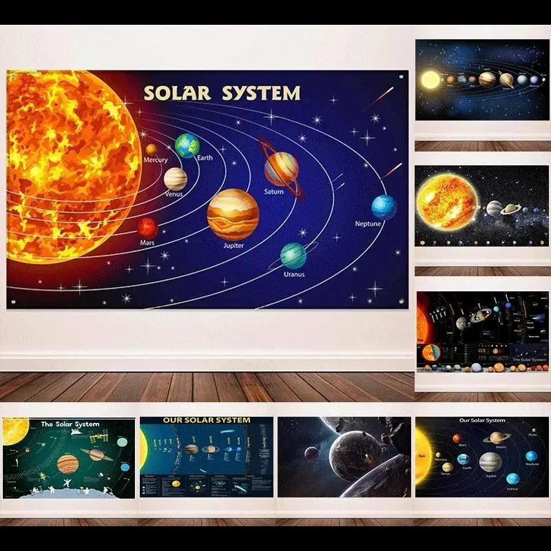 Painting of Solar System: The Real-Life Impact on My Child's Science ...