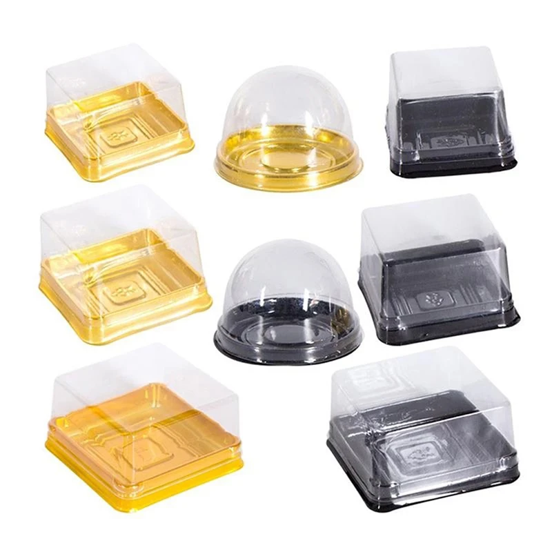 Square Round Cake Trays Packaging | Plastic Food Container Holder ...