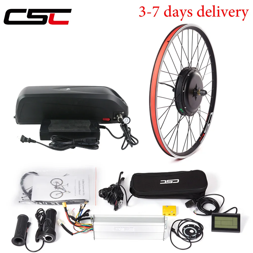 CSC-Electric-bicycle-Conversion-Kit-48V-1000W-1500W-Brushless-Hub-motor ...