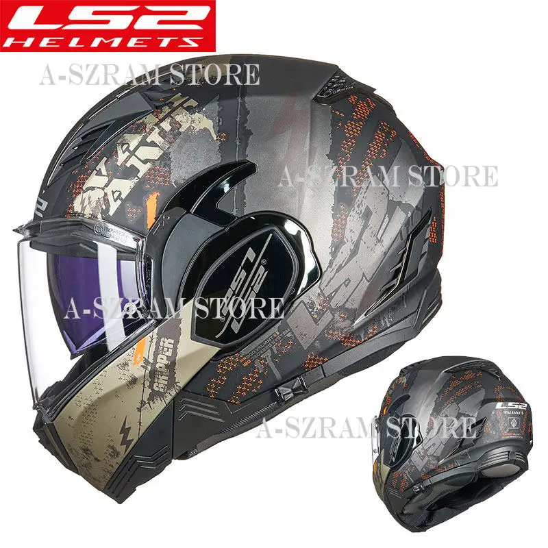 LS2-Ff900-Valiant-II-Motorcycle-Helmet-Ls2-Flip-Up-Helmets-Dual-Lens ...