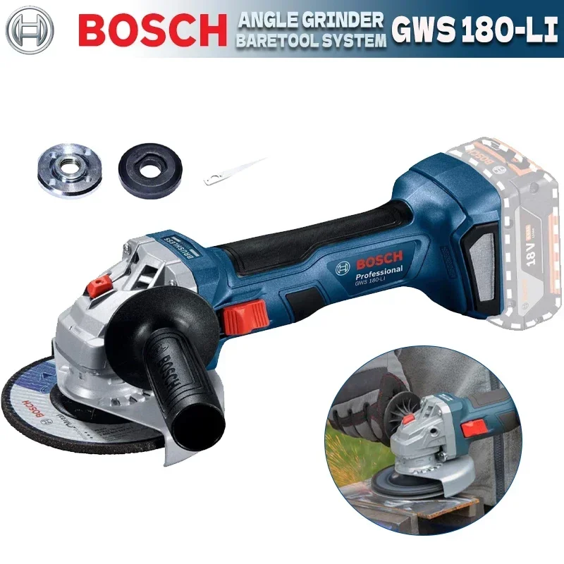 BOSCH-GWS-180-LI-Cordless-Angle-Grinder-Brushless-Motor-100MM ...