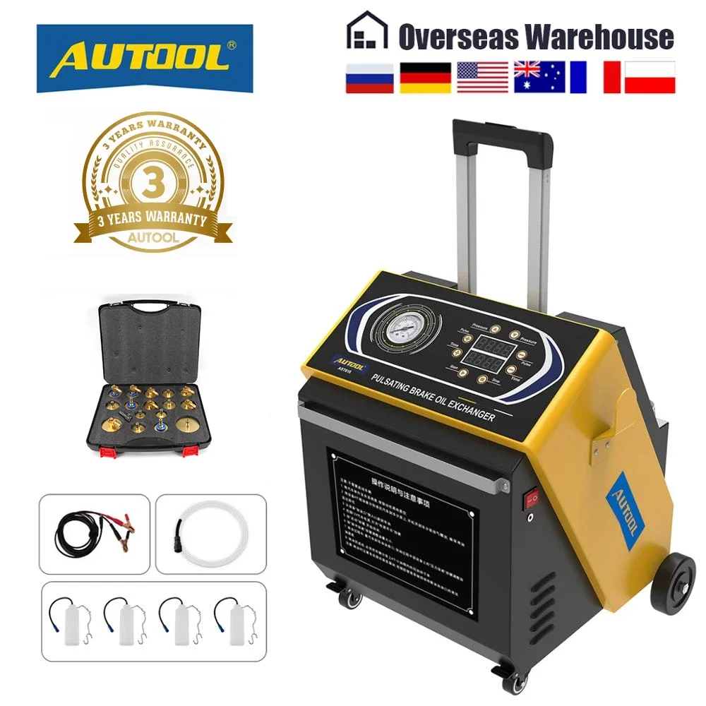 AUTOOL-AST618-12V-Vehicles-Pulsating-Brake-Oil-Exchanger-Four-Clutch ...