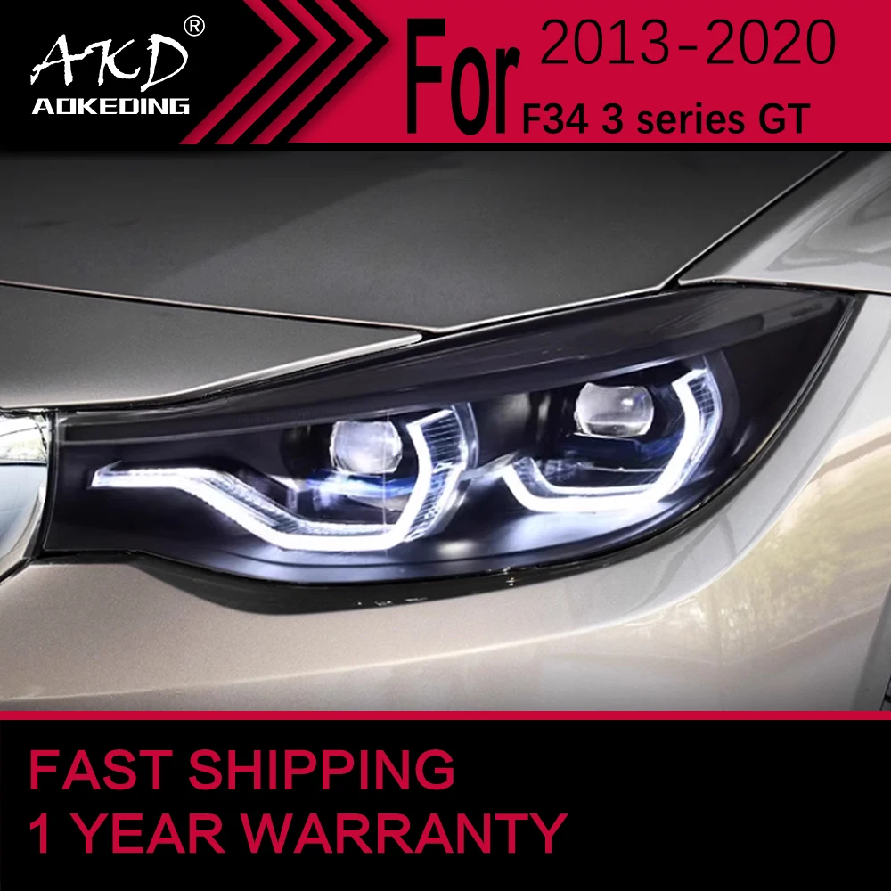 Car-Lights-for-BMW-F34-3-series-GT-LED-Headlight-2013-2020-320GT-330GT ...